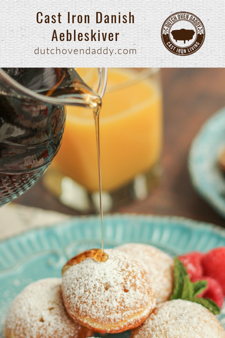 Danish Aebleskiver - Dutch Oven Daddy
