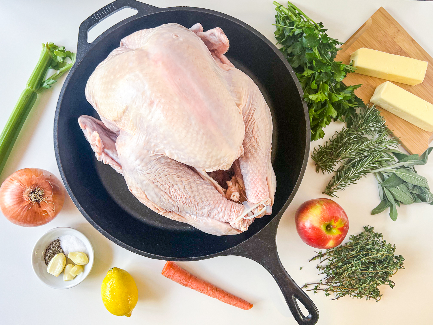 Herb Butter Turkey - Dutch Oven Daddy