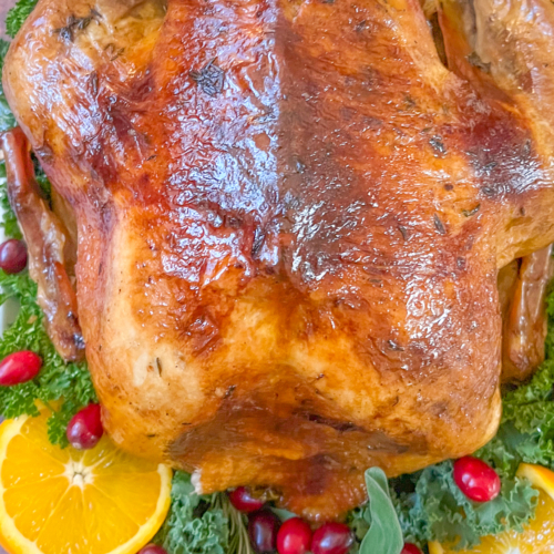 Herb Butter Turkey - Dutch Oven Daddy