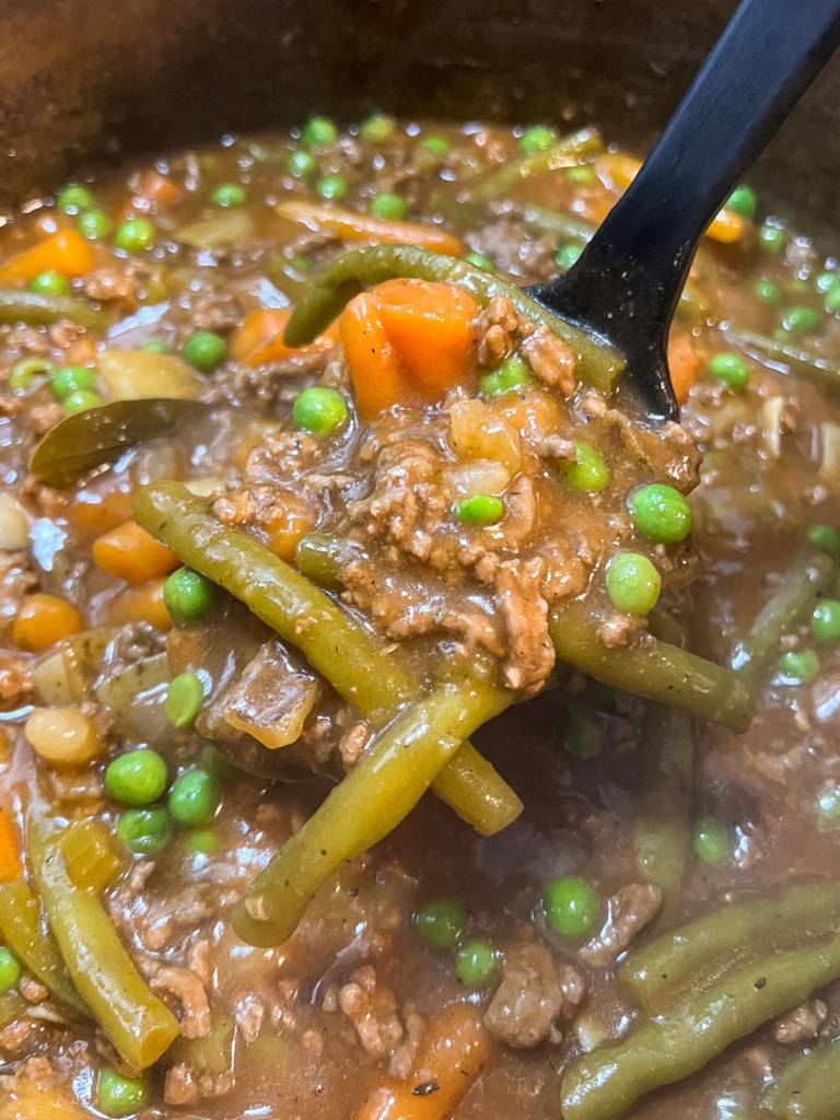 Ground Beef Stew - Dutch Oven Daddy