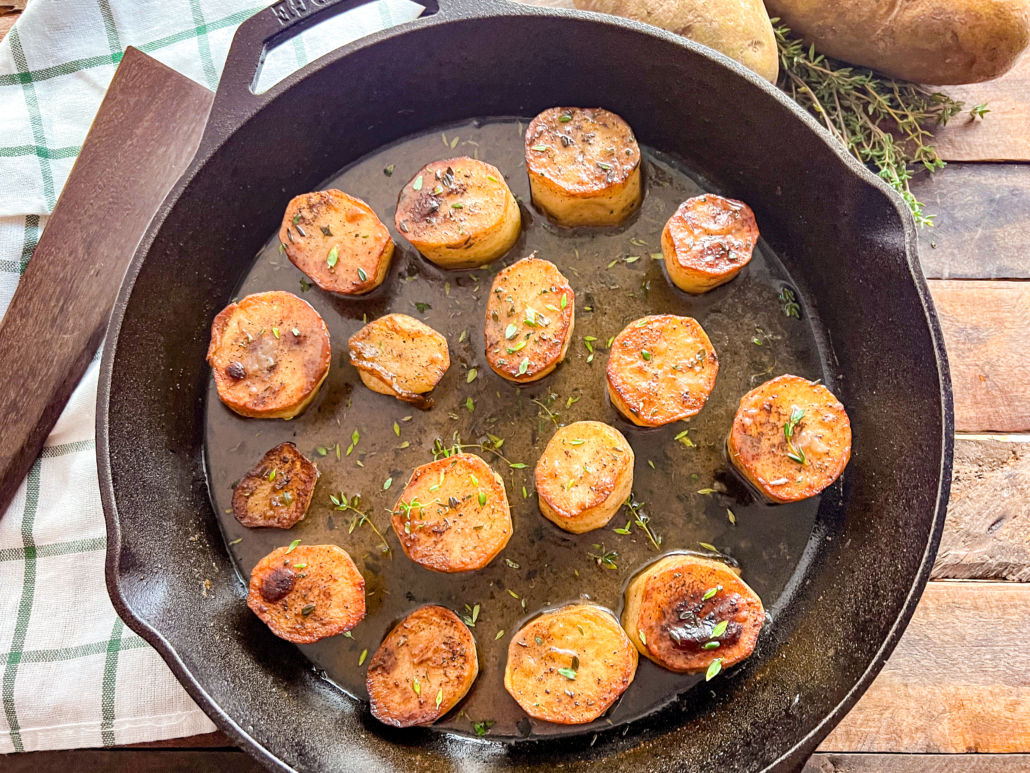 Fondant Potatoes - Dutch Oven Daddy