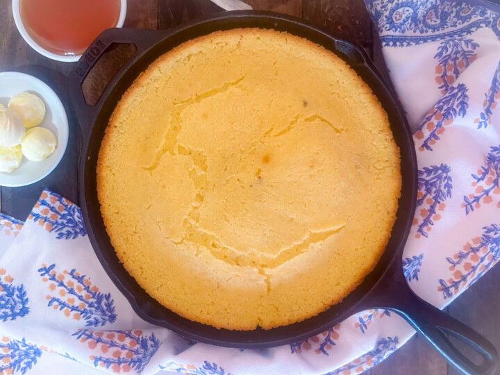 Southern Cornbread in a Skillet - Dutch Oven Daddy
