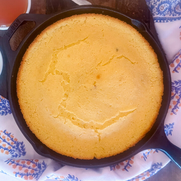 Southern Cornbread in a Skillet - Dutch Oven Daddy