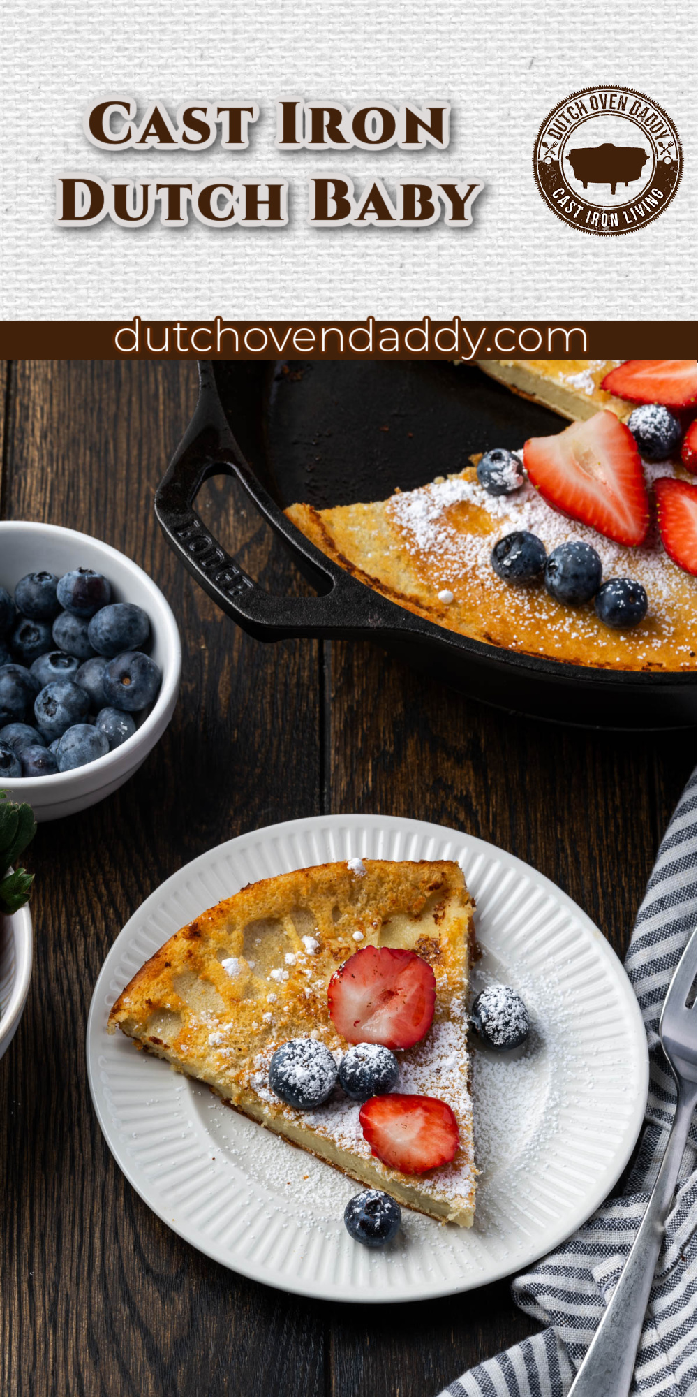 Cast Iron Dutch Baby Recipe - Dutch Oven Daddy