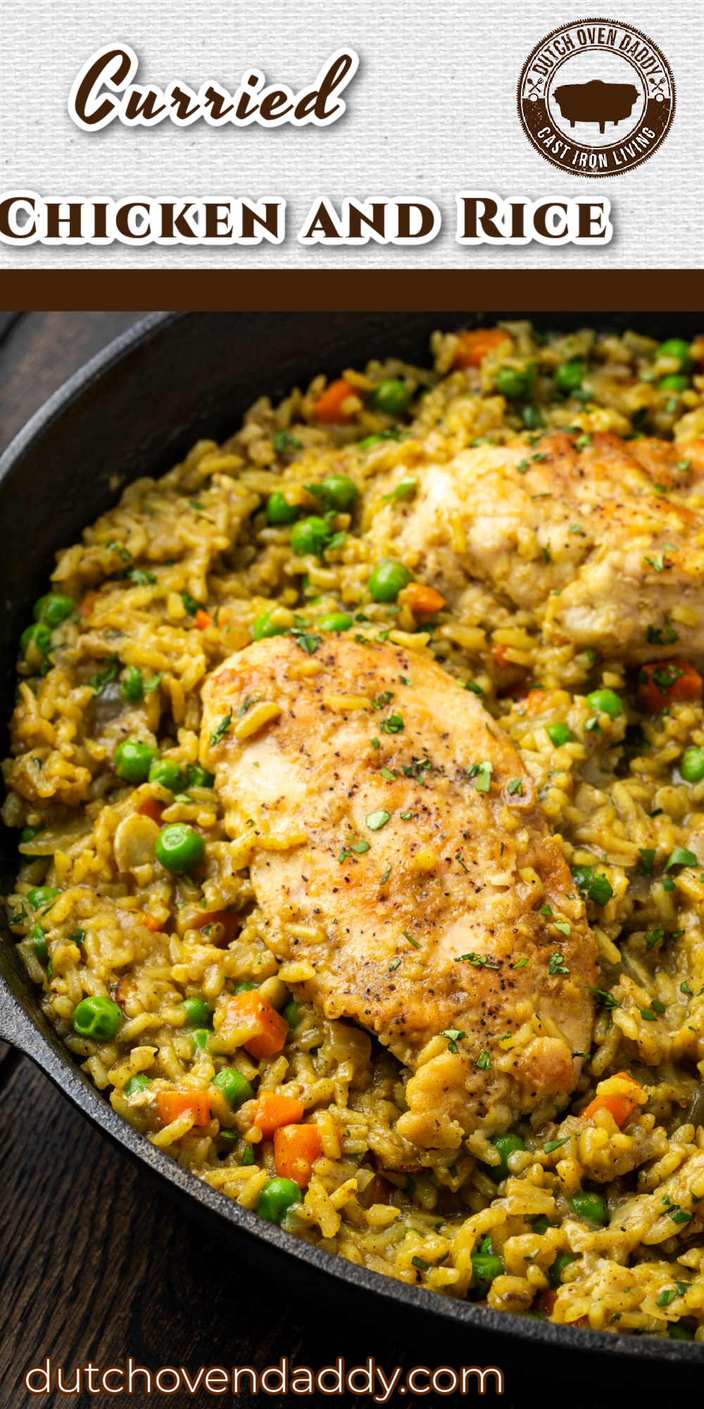Curried Chicken and Rice - Dutch Oven Daddy