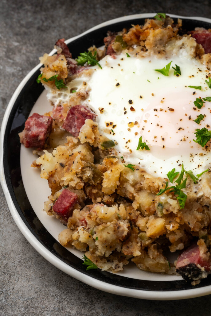 Pastrami Hash (Cast Iron Skillet Meal) - Dutch Oven Daddy